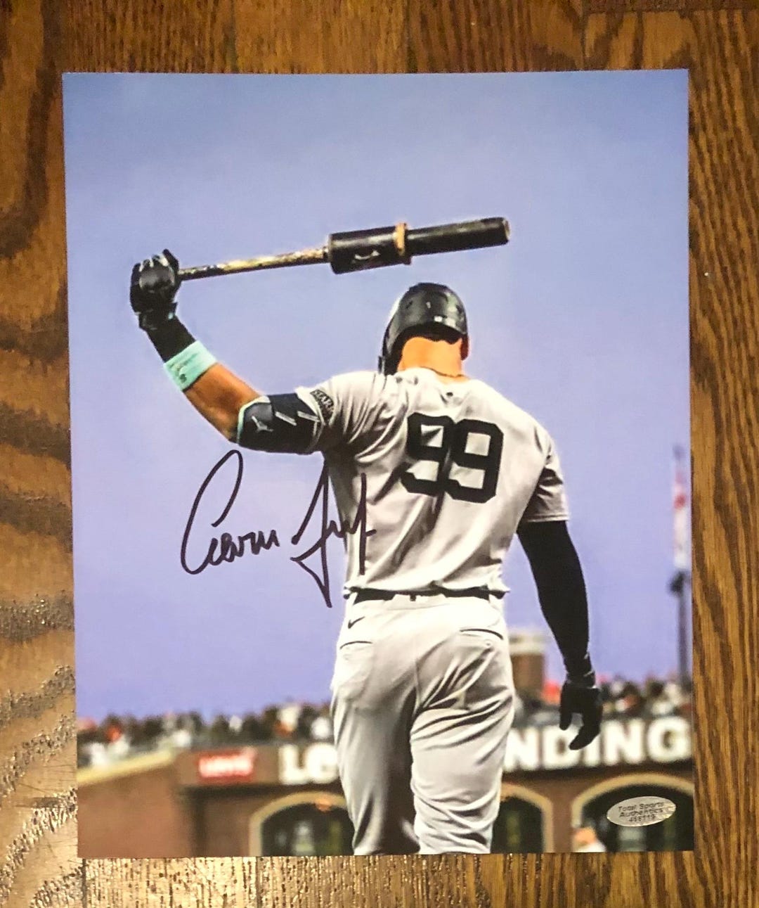 Aaron Judge Signed Photo With COA - Etsy