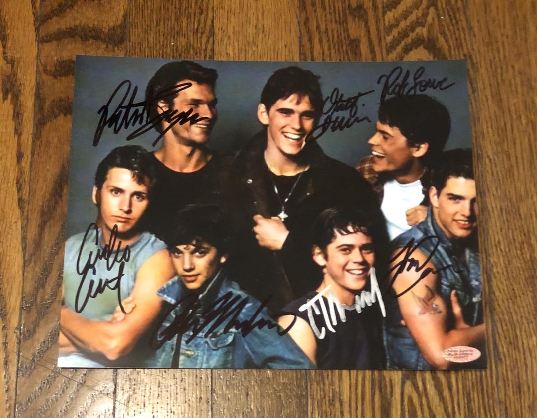 Patrick Swayze Matt Dillion Rob Lowe C. Thomas Howell Ralph Macchio Tom ...