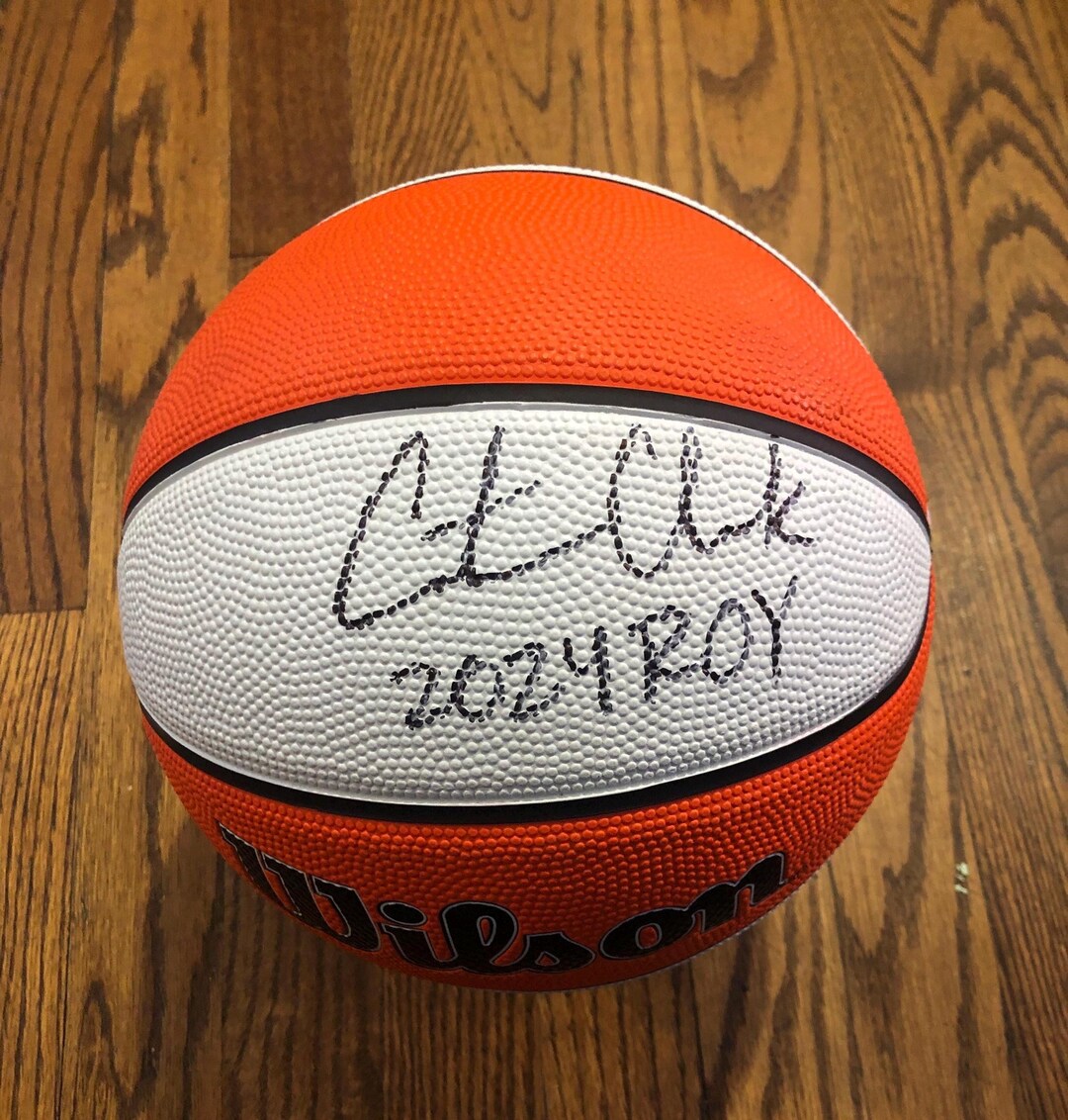 Caitlin Clark 2024 ROY signé Wilson WNBA Basketball avec COA - Etsy France