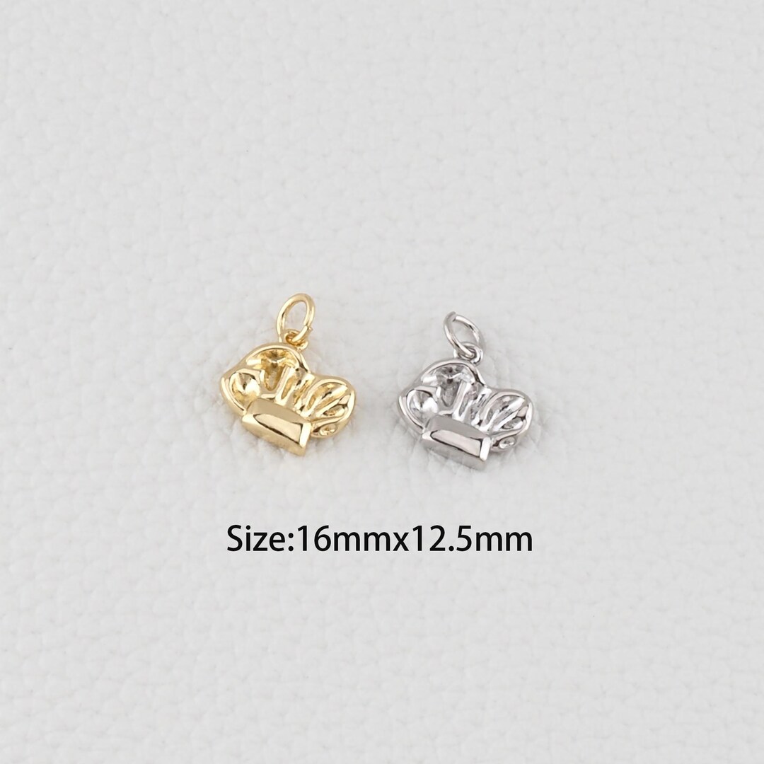 18K Gold Filled Chef Hat Pendant,dainty Chef Hat Charm Bracelet ...
