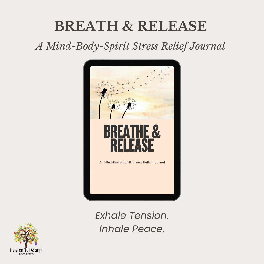 Breathe & Release: A Guided Stress Relief and Mindfulness Journal for ...