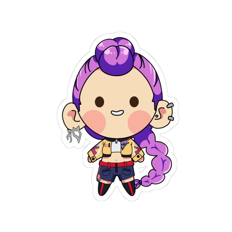 Rumi Kpop Demon Hunters, Cute Character Stickers, Whimsical Art for ...