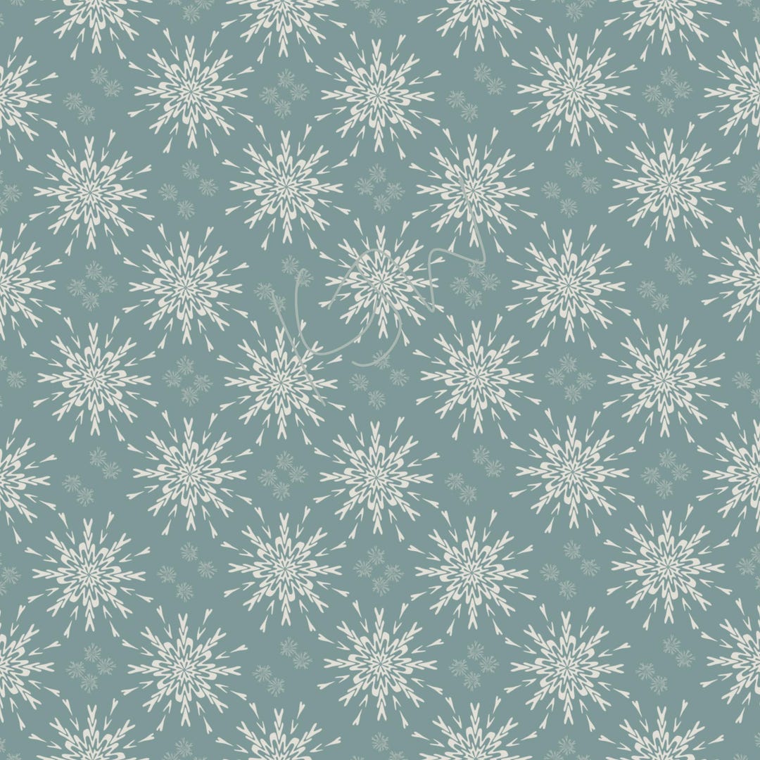 Snowflake Background - Etsy