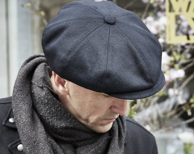 Custom Made Bespoke fabric hats made by Irina Dratva by IDHatShop