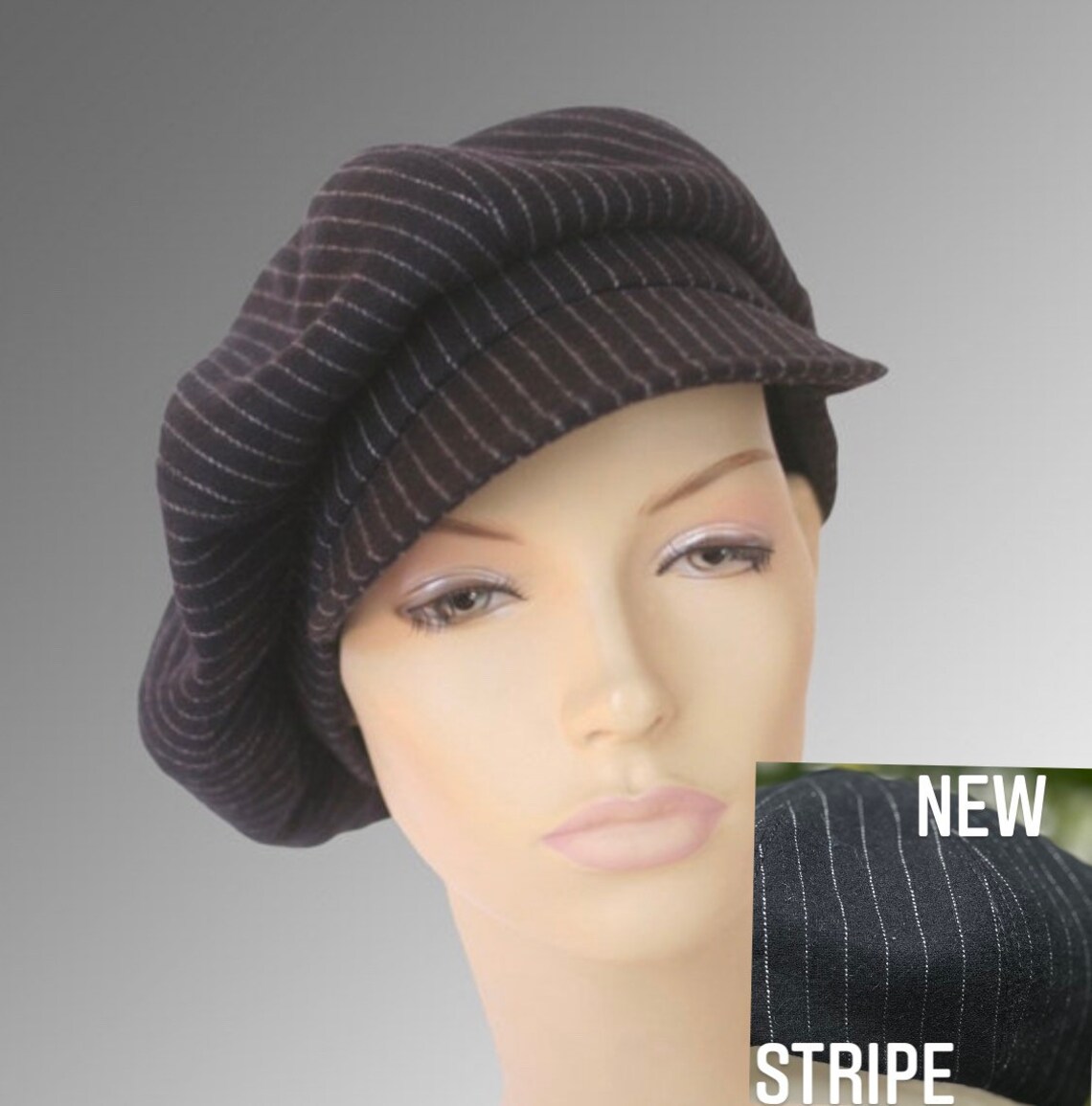 Newsboy Oversized Bakerboy Paperboy Flat Cap Hat Cabby 1930 - Etsy