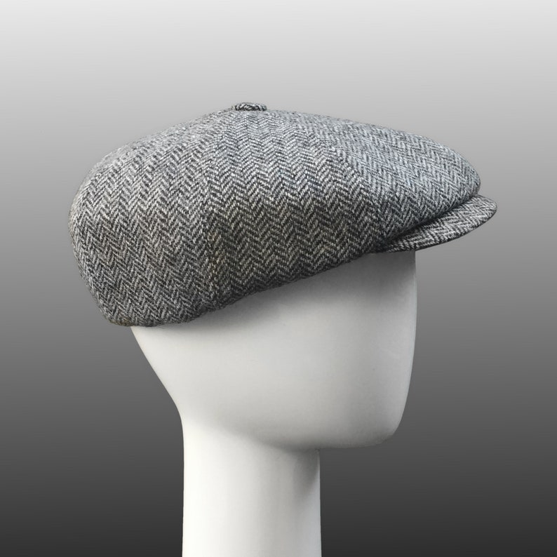 Harris Tweed Peaky Blinders Bakerboy Paperboy Newsboy Flat Cap - Etsy