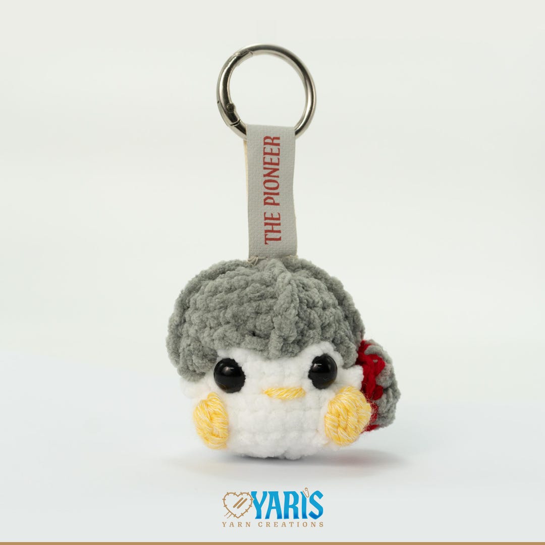 Anis the Knight Princess Chicken Keychain - Etsy