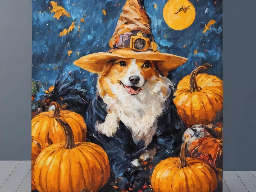 Spooky Corgi Halloween” – A Magical Puzzle for the Season! - Etsy