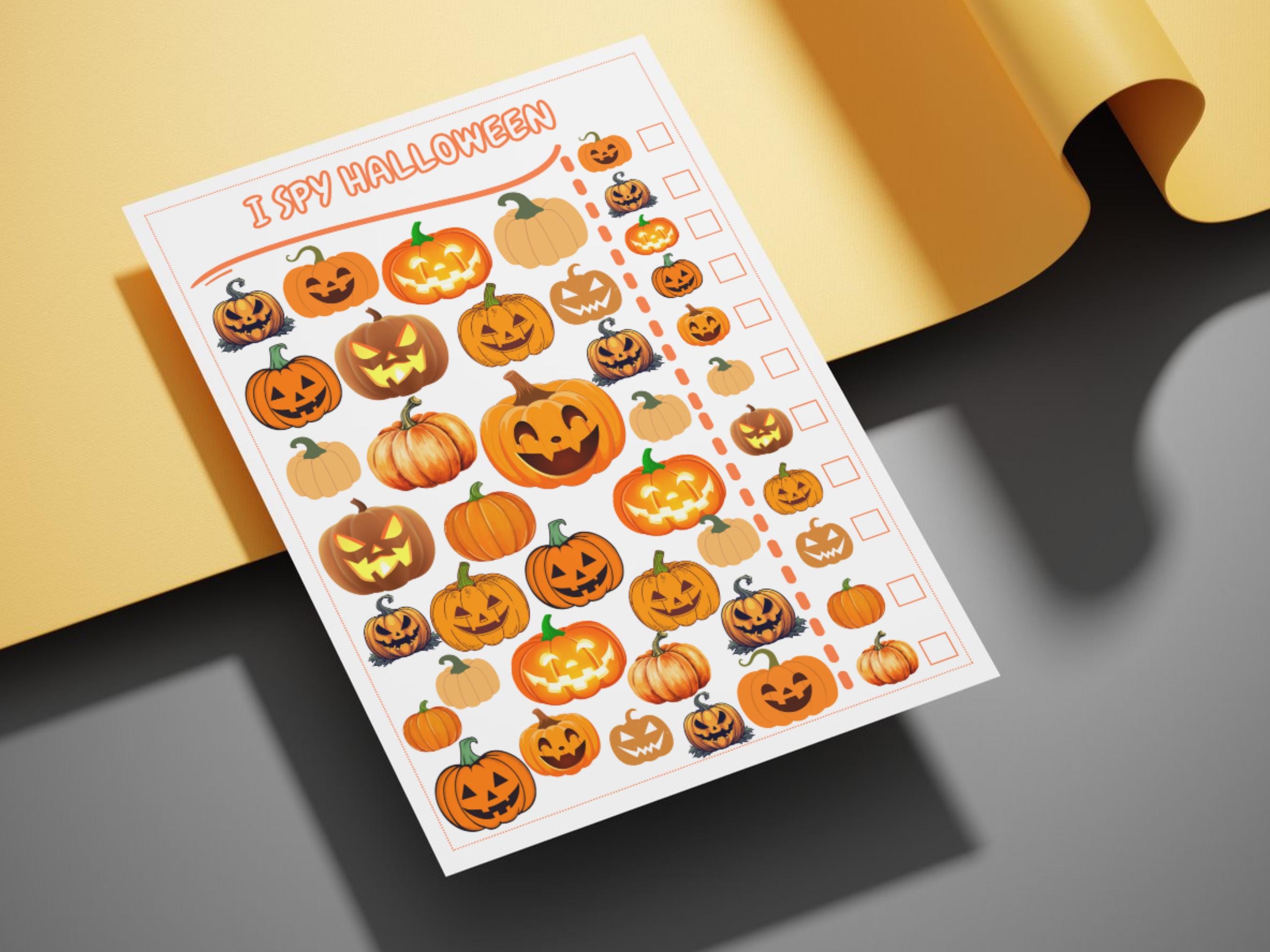 I Spy Halloween | I Spy Halloween Game for Kids | I-spy Halloween ...