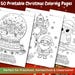 Christmas Coloring Pages for Kids – 50 Fun Holiday Worksheets, Cozy ...