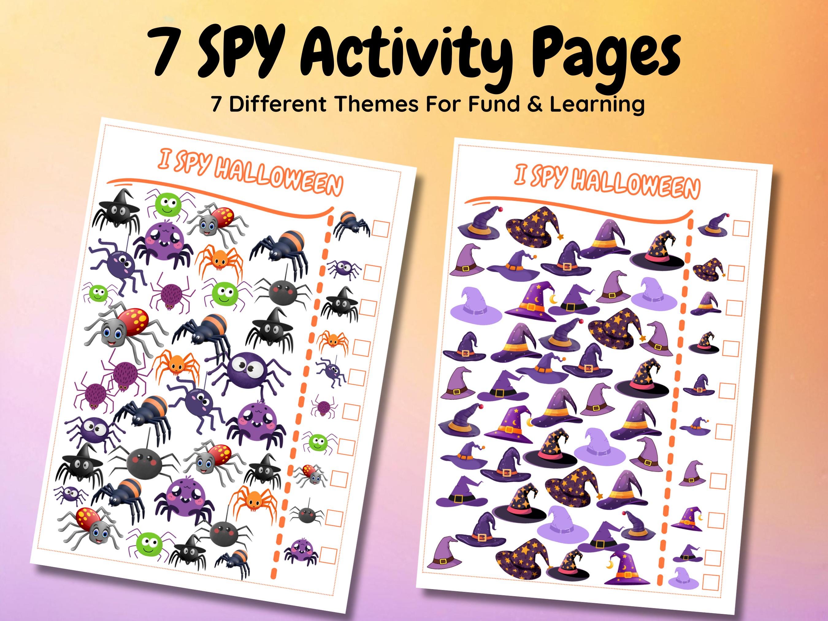 I Spy Halloween | I Spy Halloween Game for Kids | I-spy Halloween ...