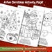 Christmas Coloring Pages for Kids – 50 Fun Holiday Worksheets, Cozy ...