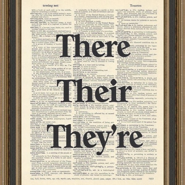 Grammar Poster - Etsy