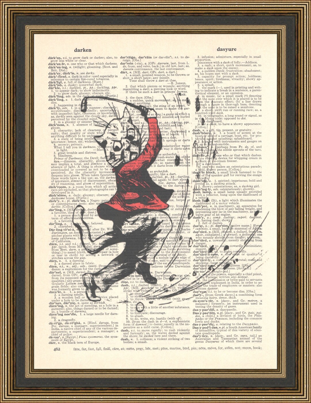 Funny Golf Print, Cat Playing Golf, Golfer's Gift, Vintage Cat ...