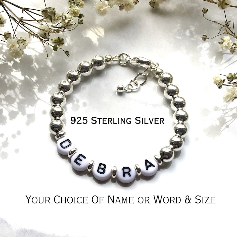 Word Bracelet - Etsy