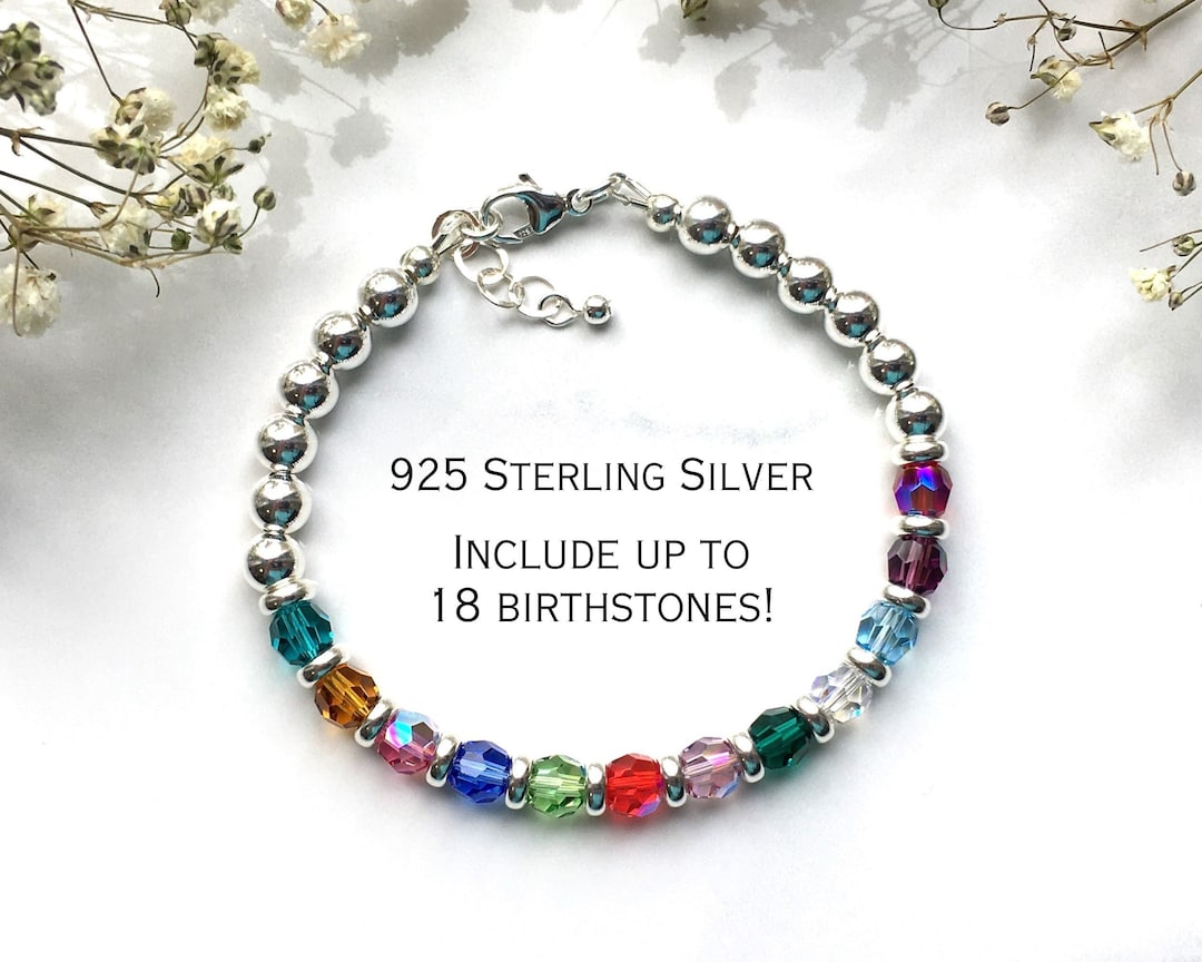 Birthstone Bracelets For Grandmothers
