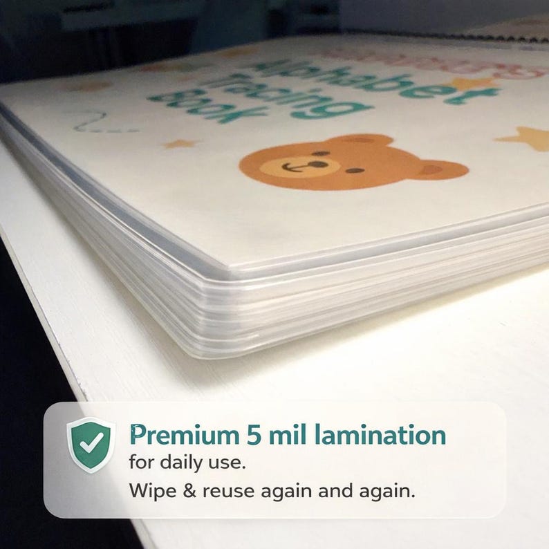 Personalized Alphabet Tracing Book | Write & Wipe ABC Workbook | Name ...