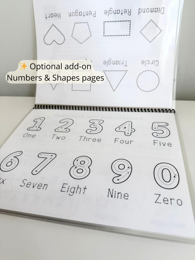 Personalized Alphabet Tracing Book | Write & Wipe ABC Workbook | Name ...
