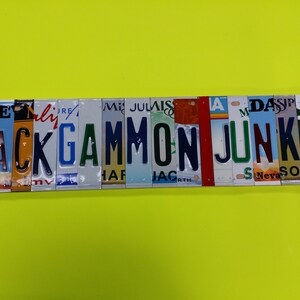 Custom Made Authentic License Plate Word Sign Personalized | Etsy