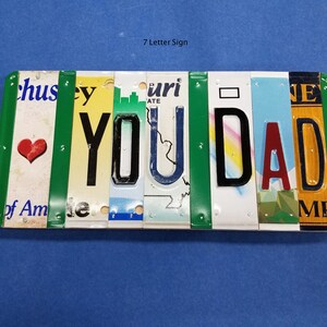 License Plate Sign Custom Made for You Personalized Gifts - Etsy