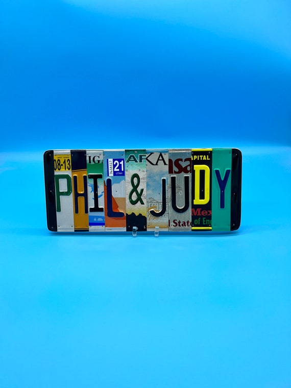 License Plate Sign Custom Made for You Personalized Gifts - Etsy