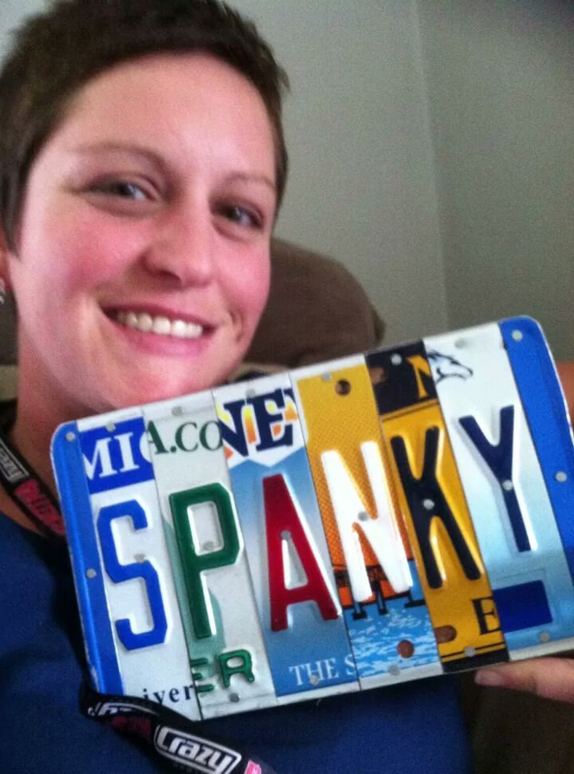 Custom Made Authentic License Plate Word Sign Personalized - Etsy