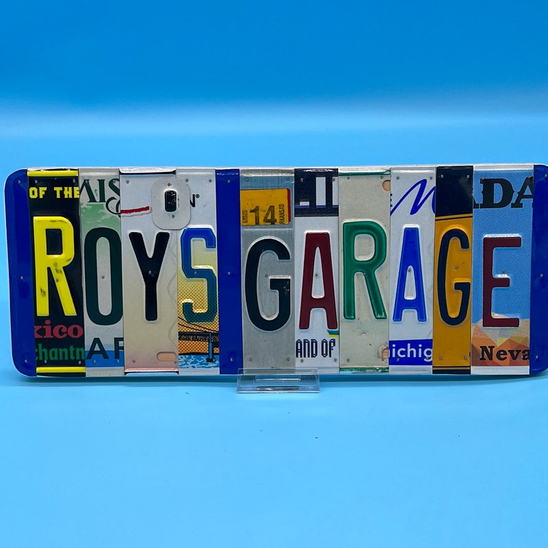 License Plate Art - Etsy