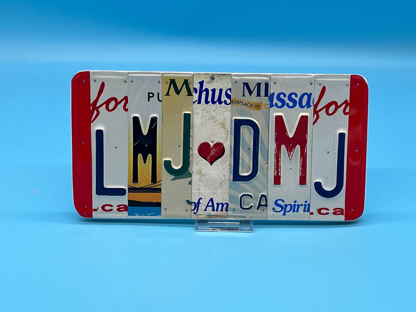 Custom Made Authentic License Plate Word Sign Personalized Etsy custom-made-authentic-license-plate-word-sign-personalized-etsy