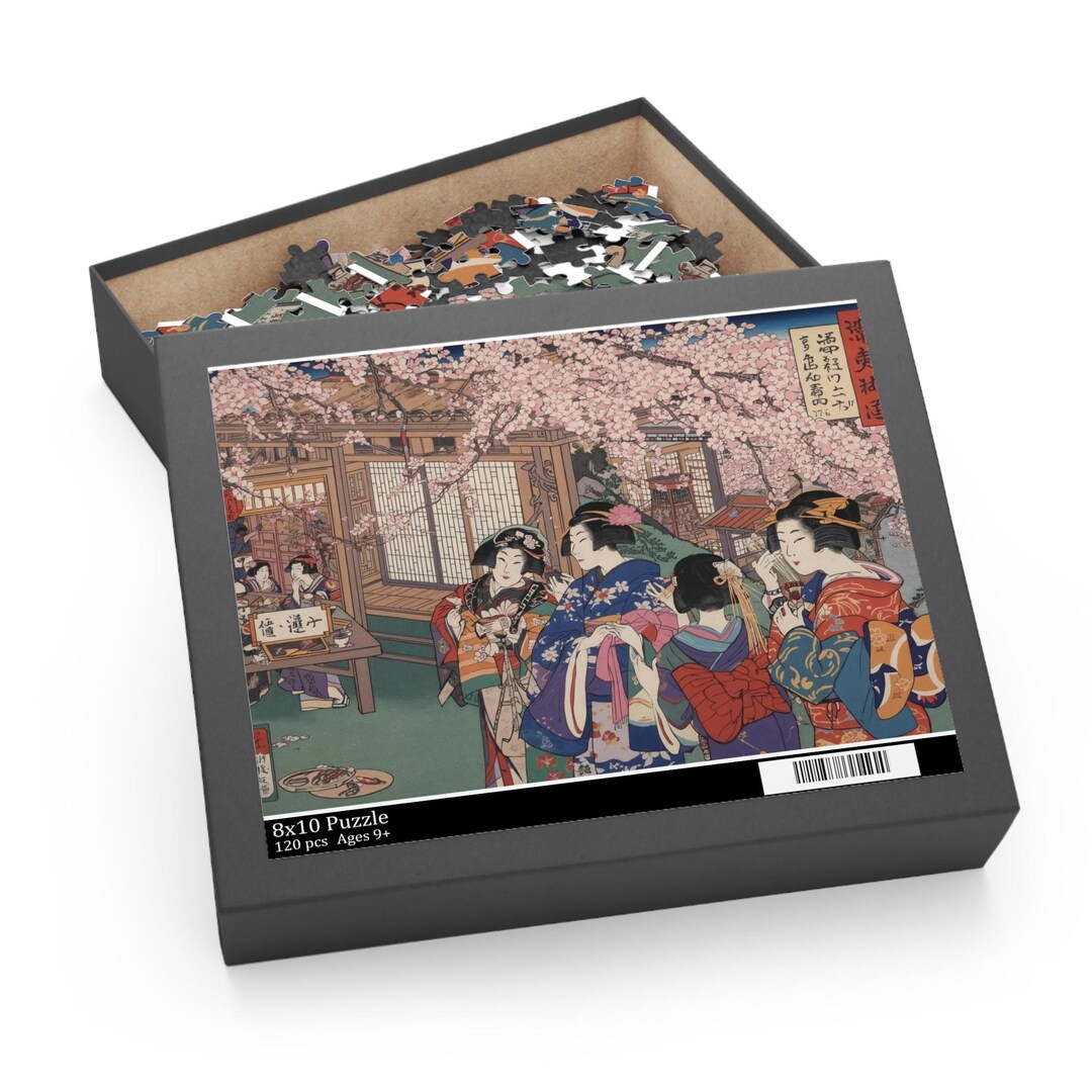 Puzzle, Japanese Ukiyo-e Art 1000, 252, 500-piece, Chiyoda Inner Palace ...