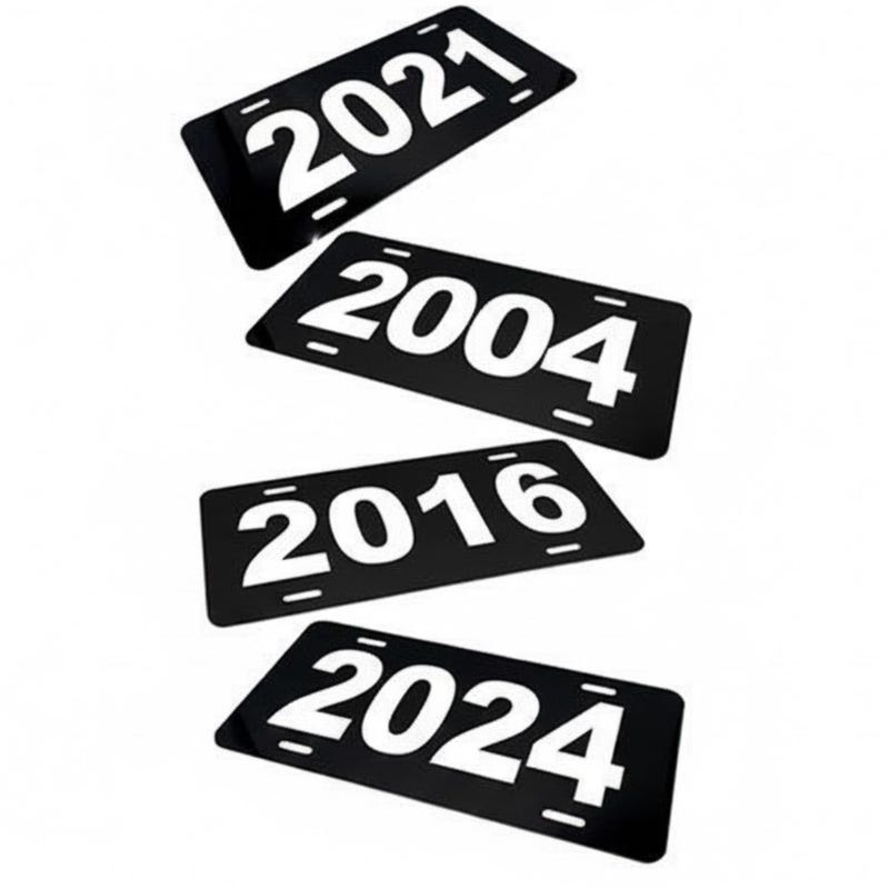 Vanity Plate 2026 - Etsy