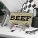 Beef License Plate Aluminum Vanity Tag Eat More Beef Cowboy Farm Ranch ...