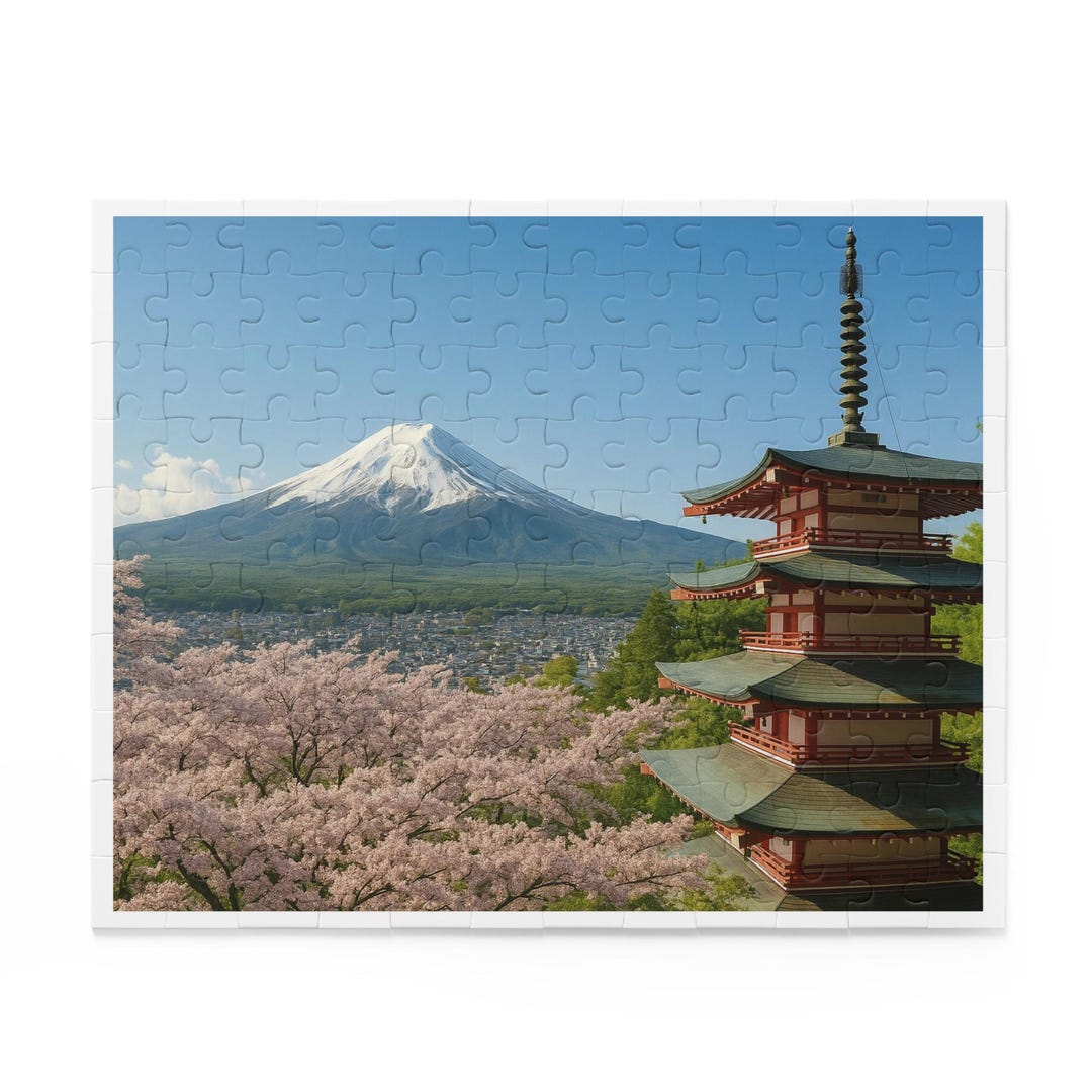 Japanese Cherry Blossom Puzzle - Etsy 日本