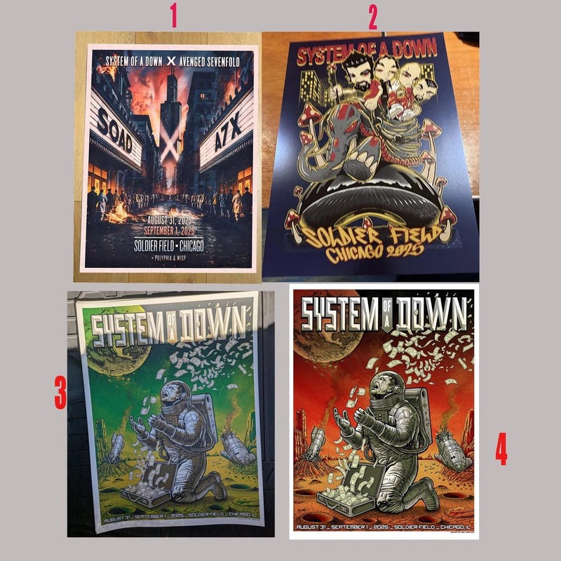System of a Down Poster - Etsy