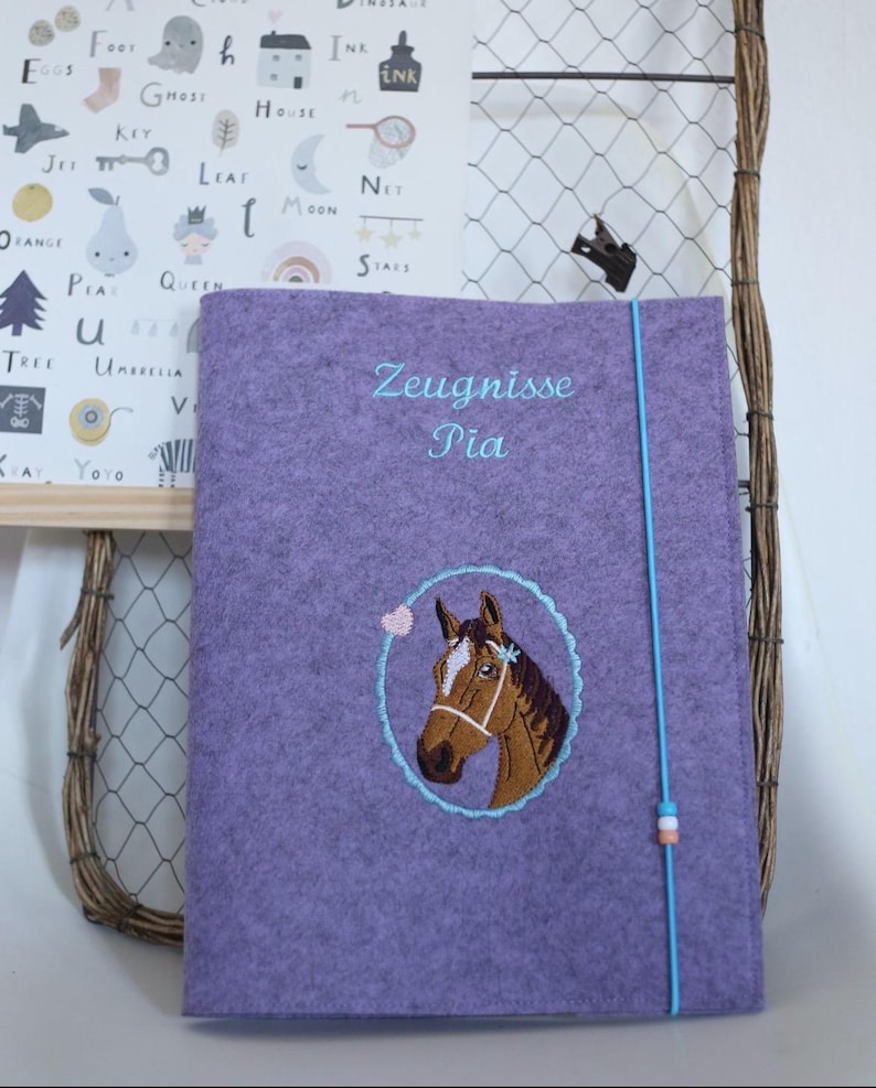 Certificate Folder * Horse * - Etsy