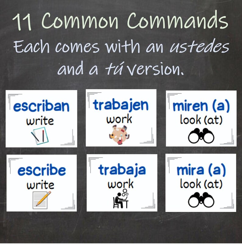 Spanish Classroom Printable Word Wall Set - Etsy