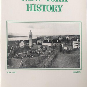 3 Volume Set of New York State History 1997 Journals - NYS Historical ...