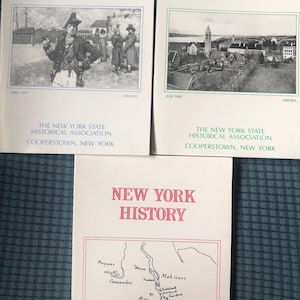 3 Volume Set of New York State History 1997 Journals - NYS Historical ...