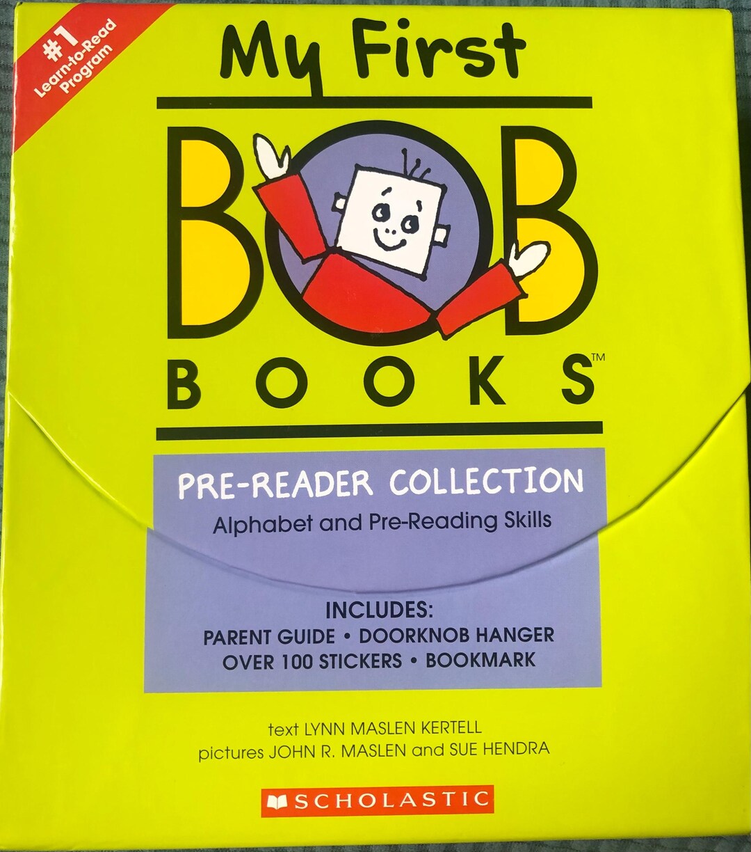 My First Bob Books - Pre-reader Collection Boxed Set - Etsy