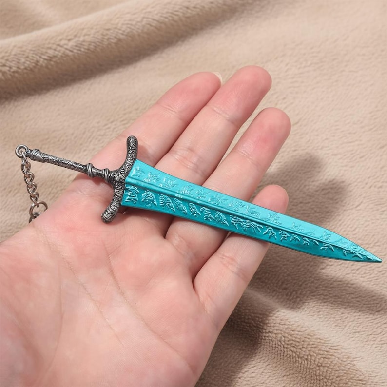 Elden Ring Sword Keychain | Dark Moon Greatsword, Hand of Malenia ...