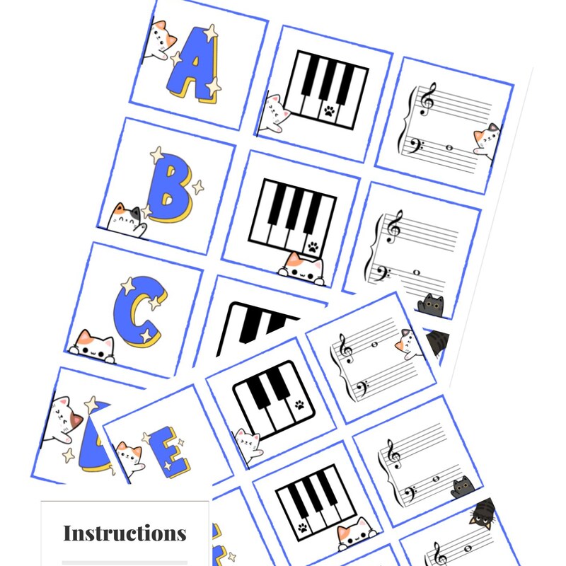 Piano Games Beginner - Etsy