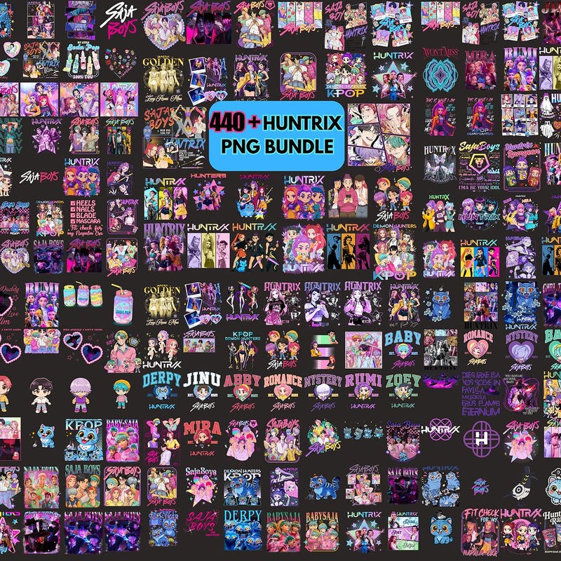 Huntrix Printable - Etsy