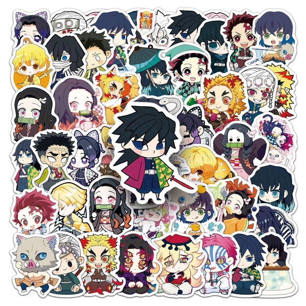 Demon Slayer Chibi Characters - Etsy