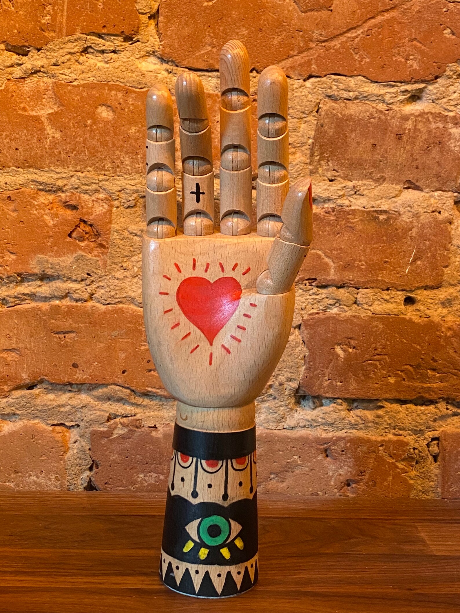 CUSTOM Hanpainted Wooden Hand - Etsy
