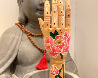 Peony Hand Tattoo - Etsy
