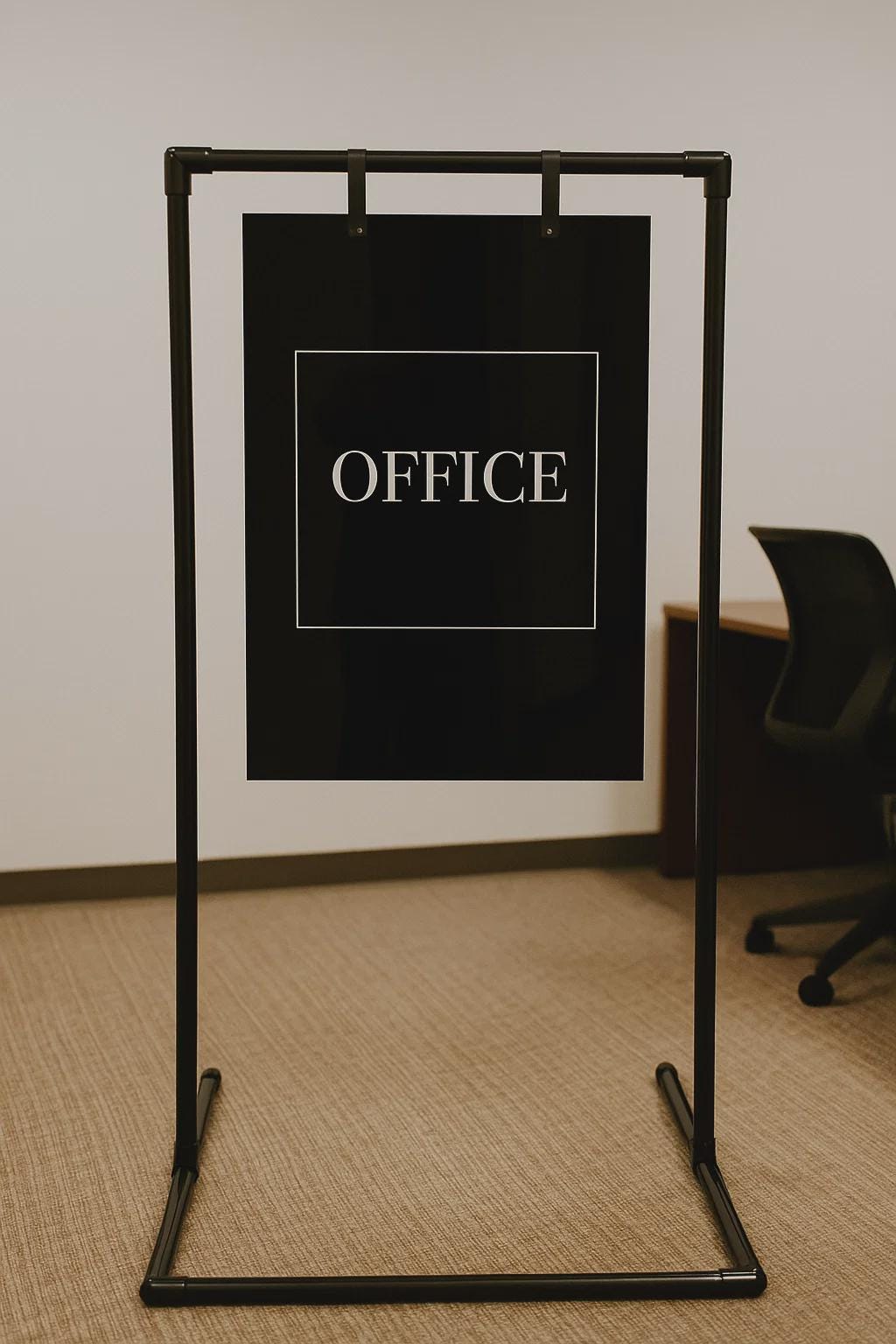 Outdoor A-frame Sidewalk Sign | Personalized Sandwich Board for ...