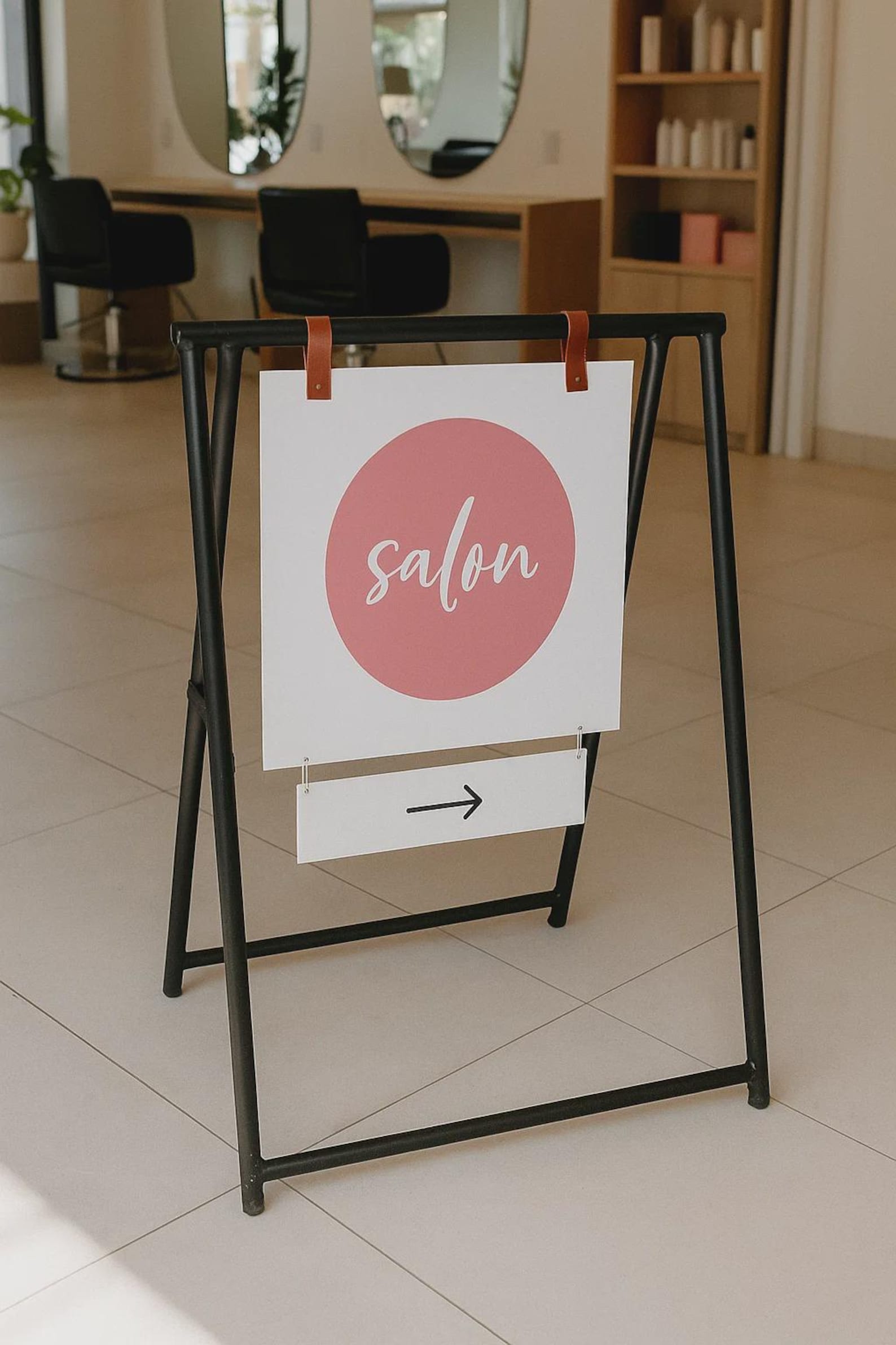 Business Sidewalk Sign – Custom Logo Street Display, Personalized ...