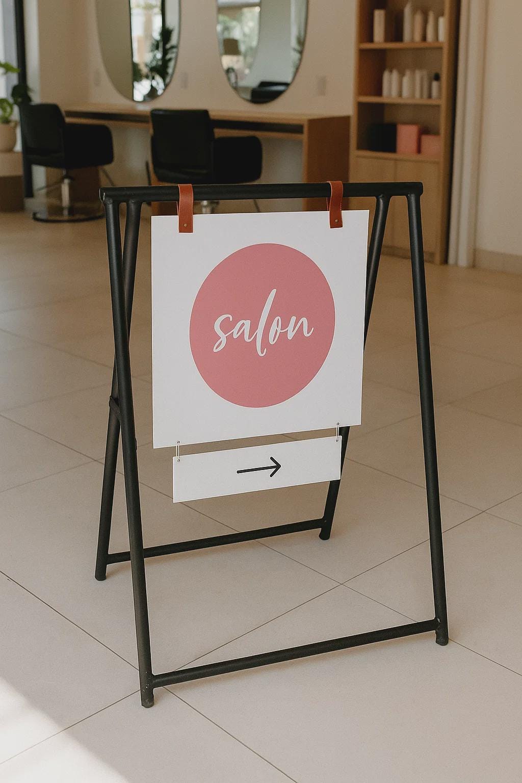 Business Sidewalk Sign – Custom Logo Street Display, Personalized ...