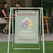 Business Sidewalk Sign – Custom Logo Street Display, Personalized ...