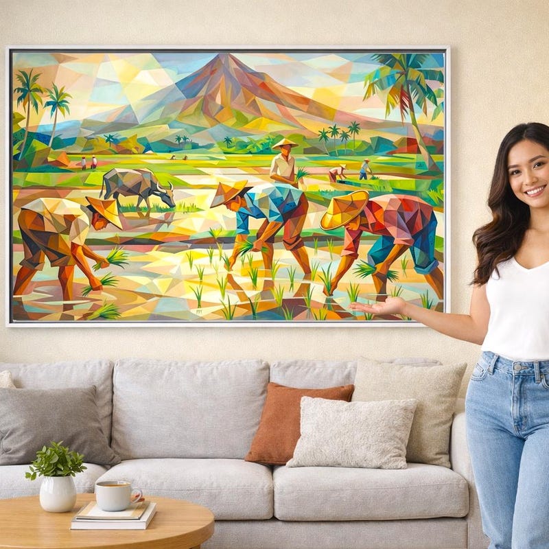 Filipino Canvas Paintings - Etsy