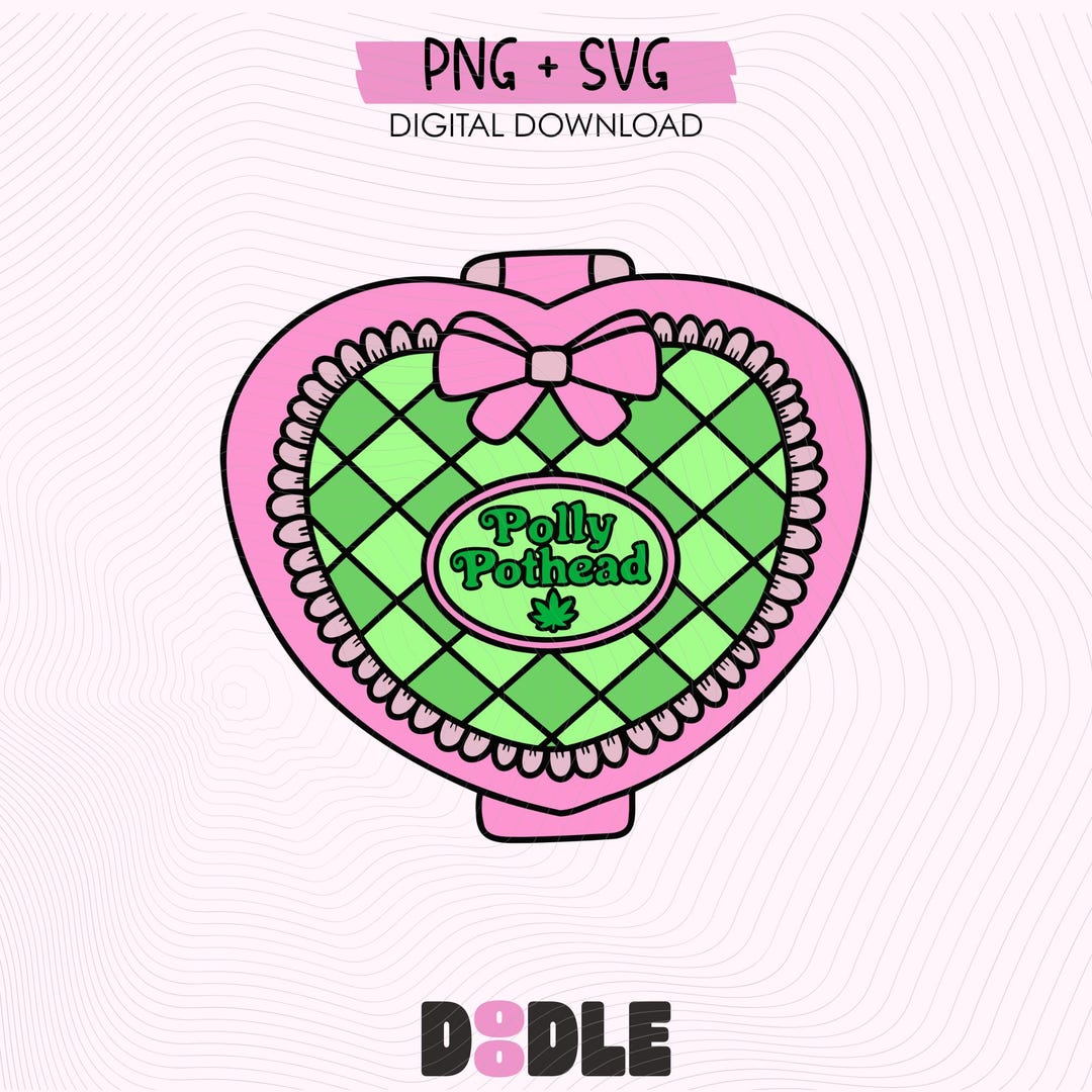 Polly Pothead PNG Design, SVG Cricut Cut File for Commercial Use ...